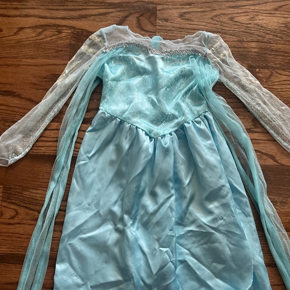 Disney | Costumes | Disney Frozen Aqua Gown With Silver Accents | Poshmark